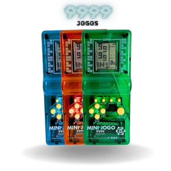 Mini Vídeo Game Retrô Portátil Com 9999 Jogos - 99 Toys - Outros Games ...