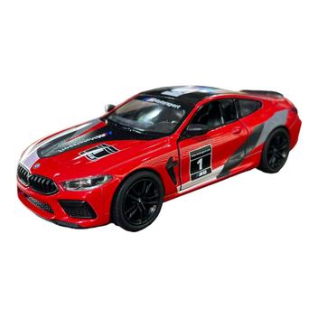 Miniatura BMW M8 Competition Livery Vermelho Metal 1:38 - Kinsmart ...