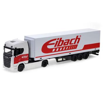 Miniatura Caminhão Scania 770S Eibach Vermelho 1/43 Burago 31468 - Bburago - Carrinhos e Cia ...