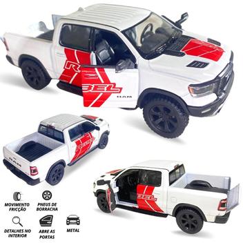 Miniatura Caminhonete Metal Dodge Ram Kinsmart Abre Porta - Europio ...