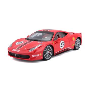 Miniatura Carro Ferrari 458 Challenge Vermelha 1/24 Bburago - Carrinhos ...
