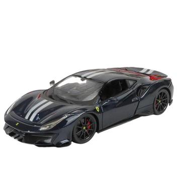 Miniatura Carro Ferrari 488 Pista 1/24 Preto Bburago 26026 - Carrinhos e Cia - Magazine Luiza