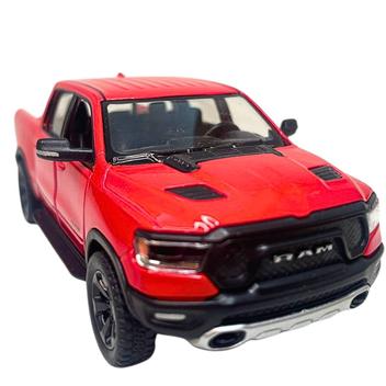 Miniatura Dodge Ram 1500 rebel escala 1/43 carrinho de ferro - kinsmart ...