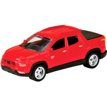 Miniatura Fiat Toro Cks 1:64 Pneus De Borracha - CKS Brinquedos - Carrinhos e Cia - Magazine Luiza