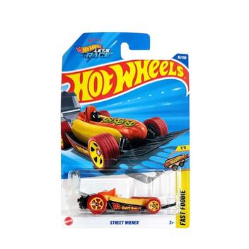 Miniatura hot wheels lets race hw fast foodie 1/5 street wiener 85/250 ...