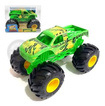 Miniatura Monster Trucks Gunkster Hot Wheels 1/24 - Mattel - Carrinho ...