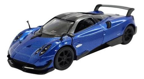 Miniatura Pagani Huayra Bc 2016 Azul Metal 1:38 - Kinsmart - Carrinhos ...