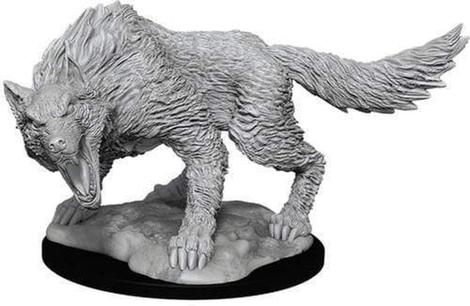 Miniatura WizKids D&D Nolzur's Marvelous Winter Wolf - Mini Boneco ...