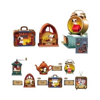 Miniaturas Antigas Snoopy Diorama Modelos Brinquedos De Doces ...