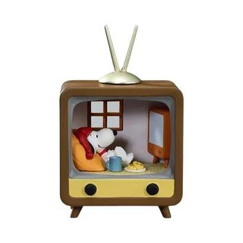 Miniaturas Antigas Snoopy Diorama Modelos Brinquedos De Doces ...