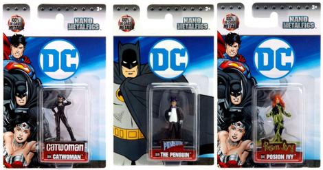 Miniaturas de Metal Batman Villains Metalfigs Nano Kit com 3 - JADA ...