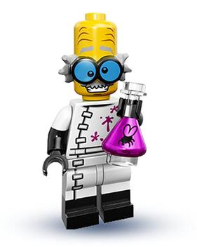 Miniboneco LEGO Mad Scientist/Crazy Scientist Série 14 - Bonecos ...