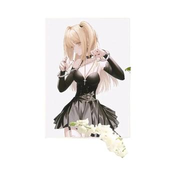 Misa Amane Death Note Anime Poster Adesivos Kawaii HD Murais De Parede ...