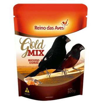 Mistura de Sementes Reino das Aves - Gold Mix Bicudo e Curió 500g ...
