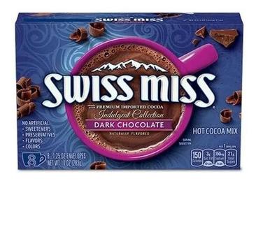Mistura Para Chocolate Quente - Swiss Miss Dark Chocolate Importado EUA ...