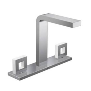 Misturador deca dot de mesa para lavatorio bica alta cromado ...