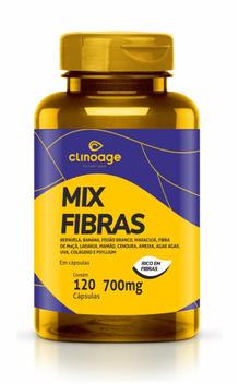 Mix Fibras- Clinoage- 120 Caps - Fibras Alimentares - Magazine Luiza