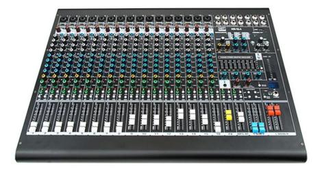 Mixer 16 Canais 4 Aux 99 Efeitos Usb Bluetooth Eq 9 Bandas - MXT - Mesa ...