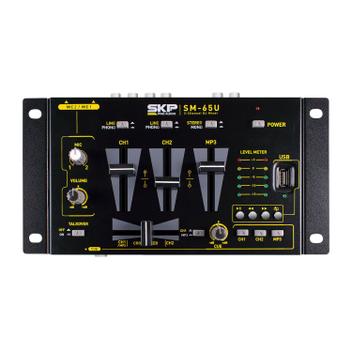 Mixer 3 Canais com MP3 Player SM65U SKP 110V - Dvd Player - Magazine Luiza