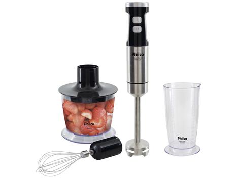 Mixer Philco 3 em 1 Preto 600W PMX600 - 2 Velocidades - Mixer ...