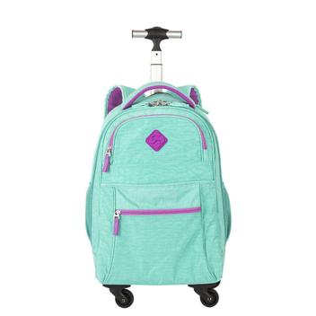 Moch Car 4 Rodas Sestini Rolling Crinkle 2 - Turquesa E Roxo - Mochilas ...