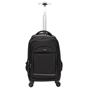 Mochila com Rodas para Notebook Executiva Xeryus Preto Liso - Bolsas e ...