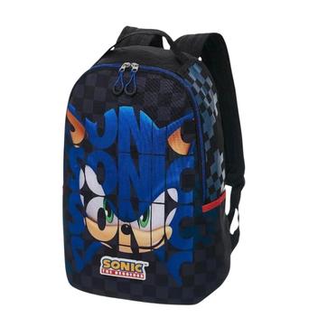 Mochila Costas Sonic Graphic Preta Infantil Escolar Pacific - Mochilas - Magazine Luiza