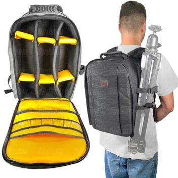 Mochila de Fotografia para Camera Notebook Tripé Chic II - optisom ...