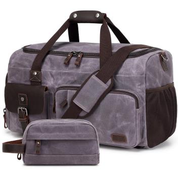 Mochila de Viagem SHENHU Weekender Cinza - Compartimento para Sapatos ...