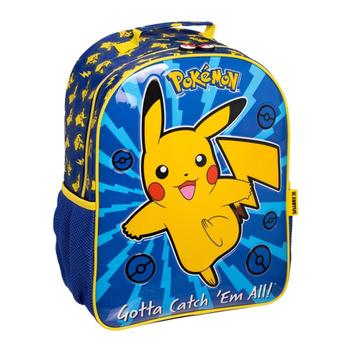 Mochila Escolar Pokemón Pikachu com Relevo - Xeryus - Mochilas ...