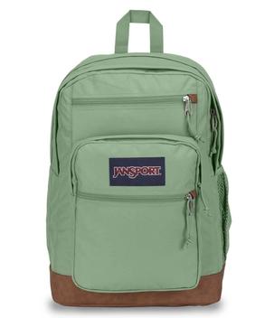 Mochila JanSport Cool com capa para laptop de 15 polegadas Loden Frost ...