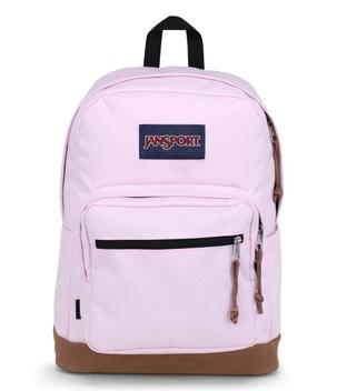 Mochila Jansport Right Pack - Duradoura com Capa para Laptop 15" Rosa ...