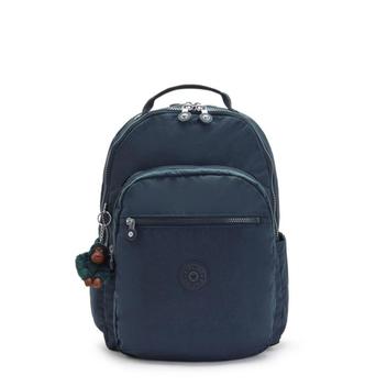 Mochila Kipling Seoul Lap True Blue Tonal Azul - Mochilas - Magazine Luiza