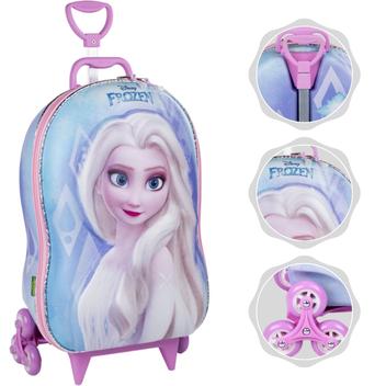 Mochila Mala escolar infantil de 3 rodinhas e Relevo 3D - Max Toy ...
