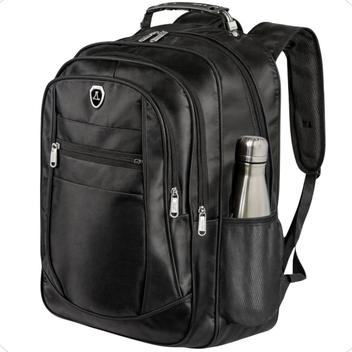 Mochila Masculina Femina Impermeável Faculdade Alça De Aço Forte Grande ...