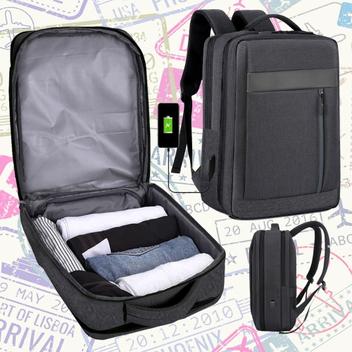 Mochila Notebook Viagem Executiva Mala Bordo Trabalho Resistente 180 ...