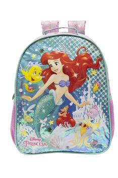 Mochila Princesa Ariel De Costas Escolar 30x40Cm Presente Volta As ...