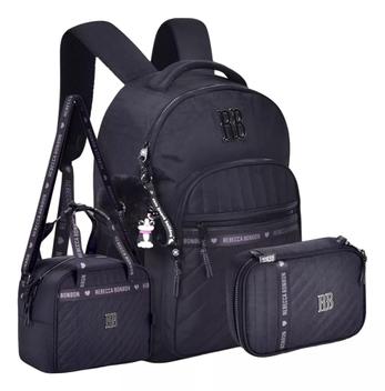 Mochila Rebecca Bonbon + Lancheira e Estojo Box Premium - Coleção 2025 ...