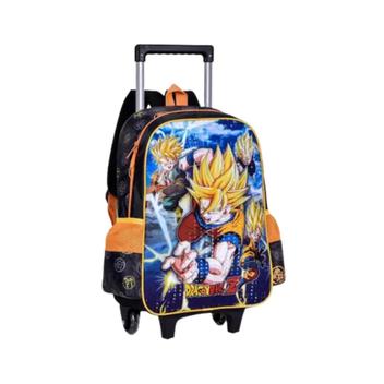 Mochila Rodinha Dragon Ball Z Clio 23101 - Mochilas - Magazine Luiza
