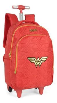 Mochila Rodinha Notebook Mulher Maravilha Luxcel Mc51455ww - Bolsas e ...