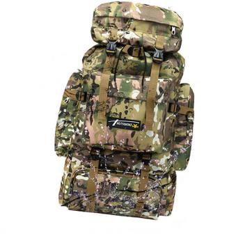 Mochila Tática Wokex 90L - Impermeável e Resistente em Nylon - Mochilas ...