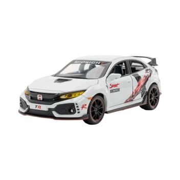 Modelo De Carro Civic Type R Em Escala 1:32 Brinquedo Portas Abertas ...
