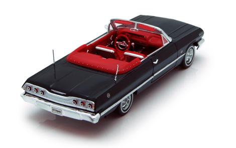 Modelo de carro fundido sob pressão Chevrolet Impala Convertible 1963 ...