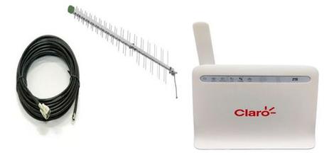Modem 4g 3g Roteador Wifi Zte Mf253l Antena Full Cabo De 10m - Modem ...