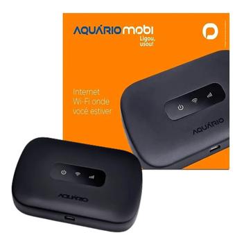 Modem roteador portátil aquário mm-4000 wifi com entrada de chip ...