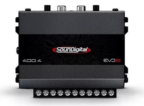 Módulo Amplificador Digital Soundigital Sd 400.4d Evo - Sound Digital ...