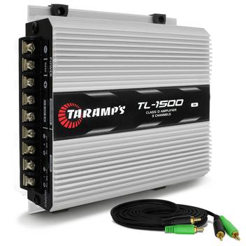 Módulo Amplificador Taramps TL 1500 Class D Amplifier 390W RMS 3 Canais ...