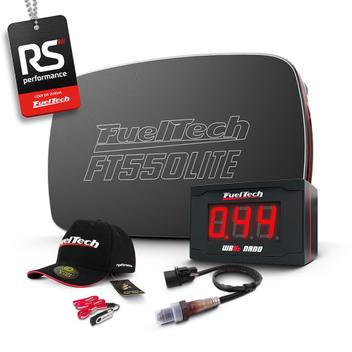 Módulo de Injeção Fueltech FT550 Lite de 3 Metros + WideBand Nano de 2 ...