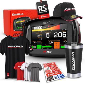 Módulo de Injeção Programável Ft450 - Sem Chicote - Fueltech - Injeção ...