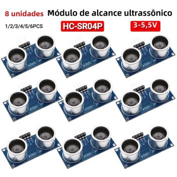 Módulo De Medição De Distância Ultrassônica HC-SR04 Sensor Transdutor ...